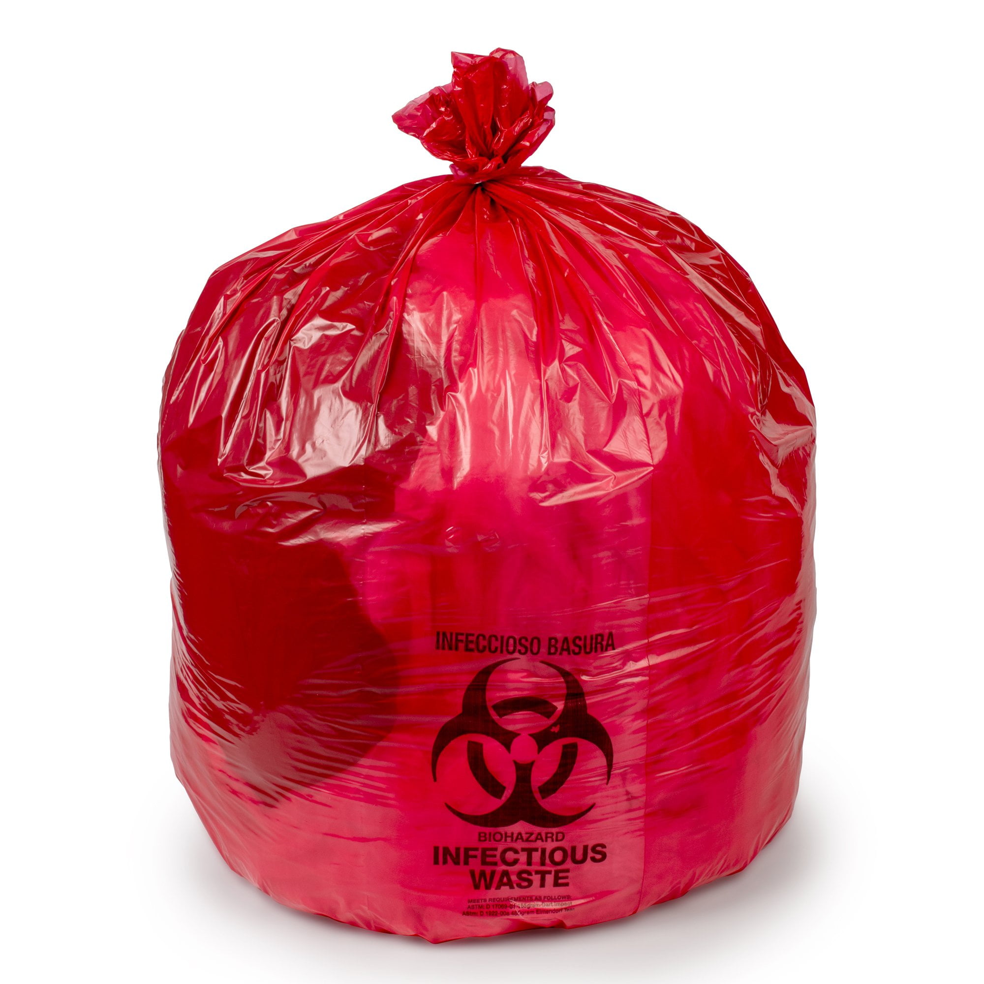 Colonial Bag Biohazard Waste Bag 33 gal. Pack of 25 - Walmart.com