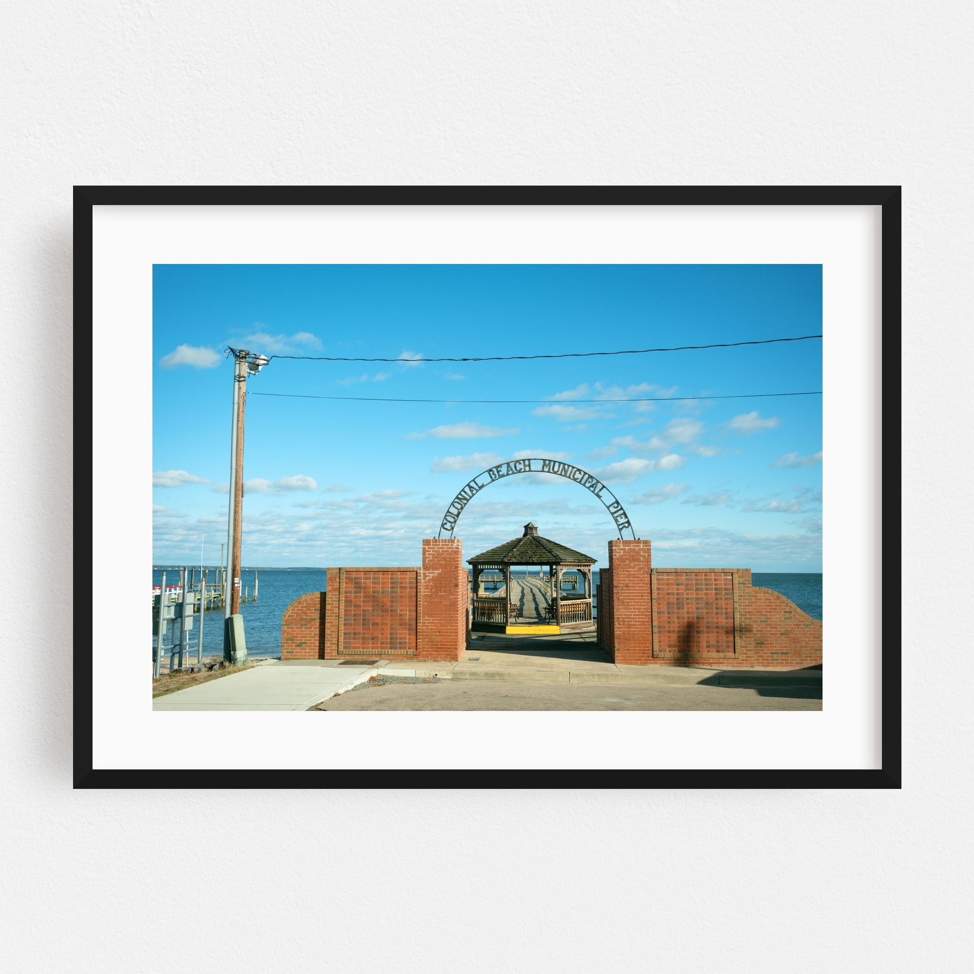 Colonial Beach Municipal Pier 01 - Colonial Beach Virginia Photography ...