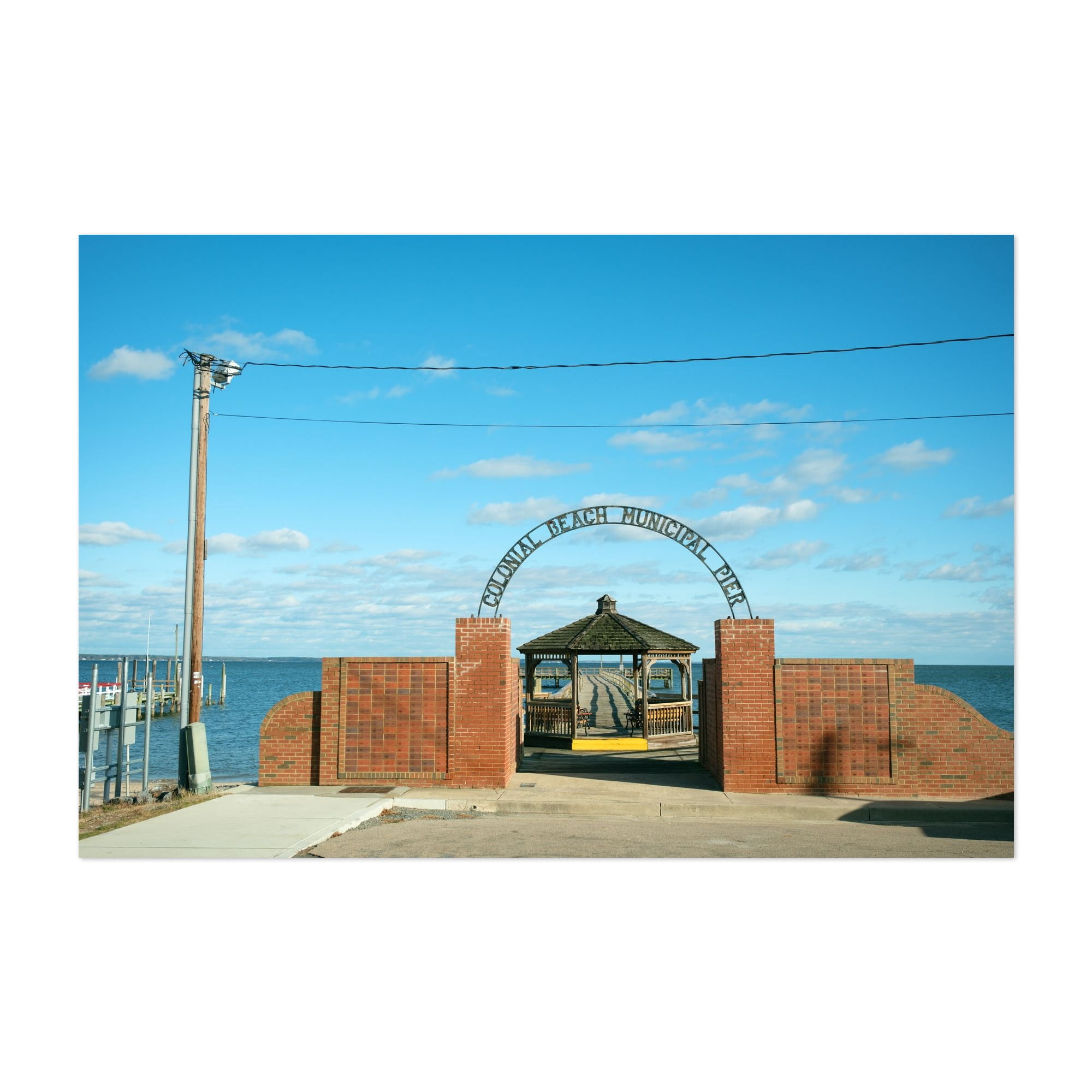 Colonial Beach Municipal Pier 01 - Colonial Beach Virginia Photography ...