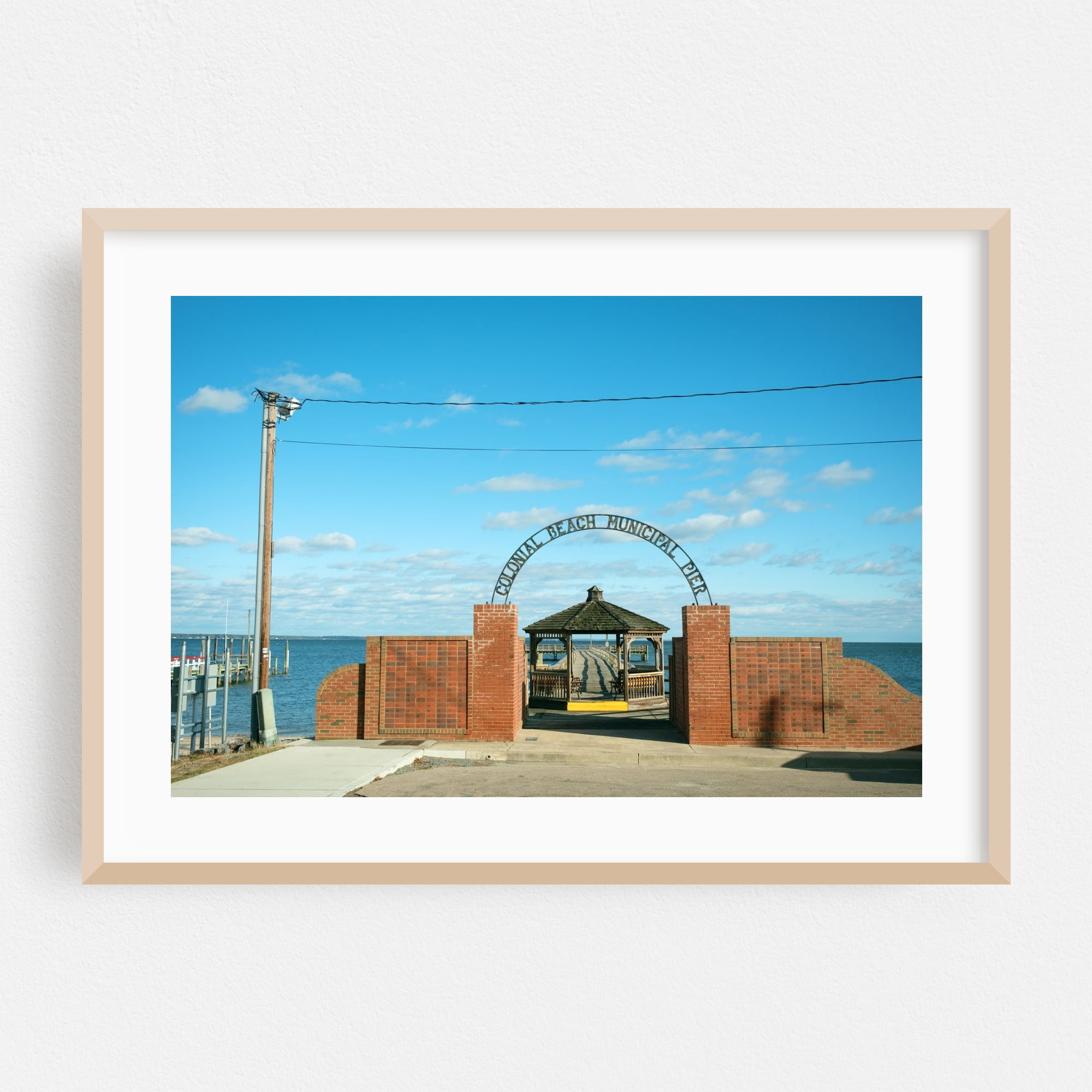 Colonial Beach Municipal Pier 01 - Colonial Beach Virginia Photography ...