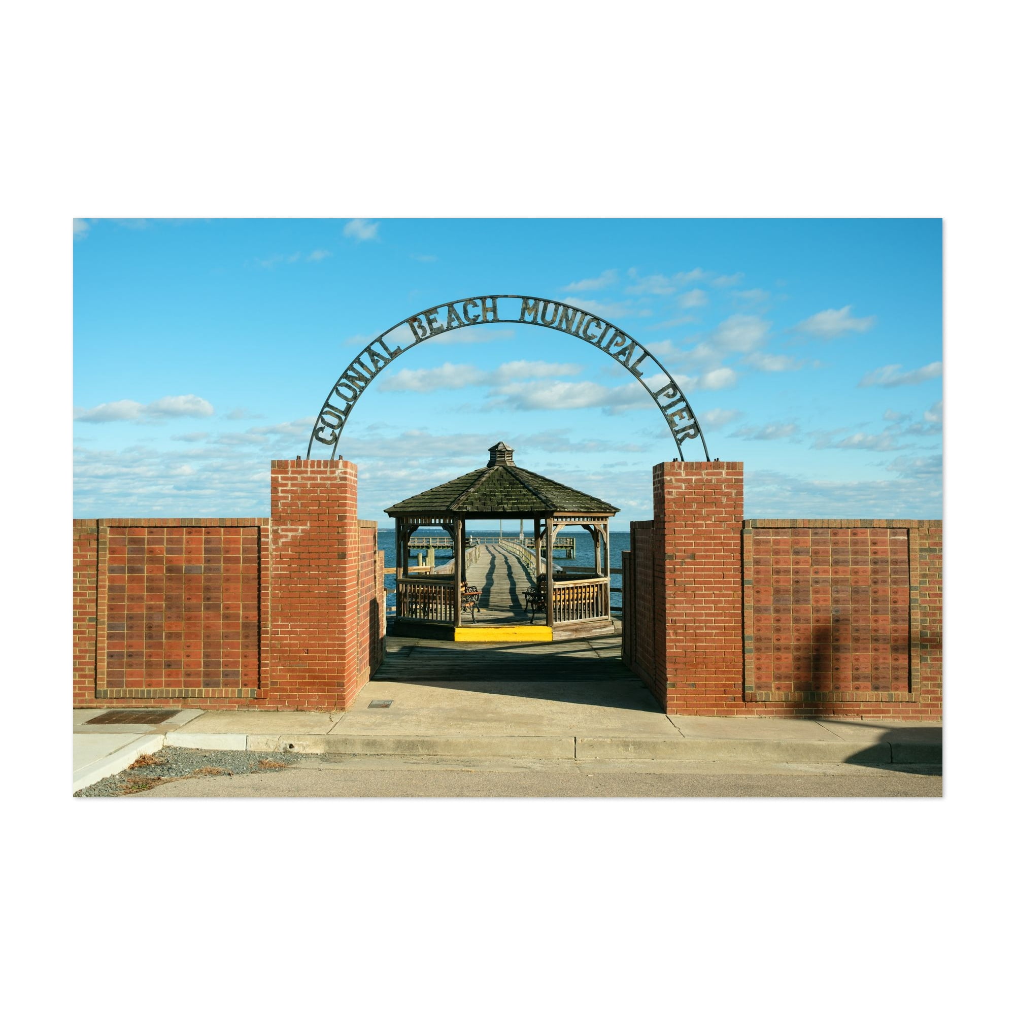 Colonial Beach Municipal Pier 03 - Colonial Beach Virginia Photography ...