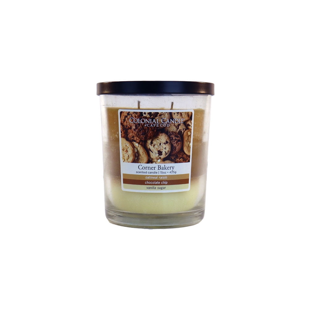 Colonial Candle Of Cape Cod Tri Layer 2 Wick Jar Candle - Corner Bakery ...