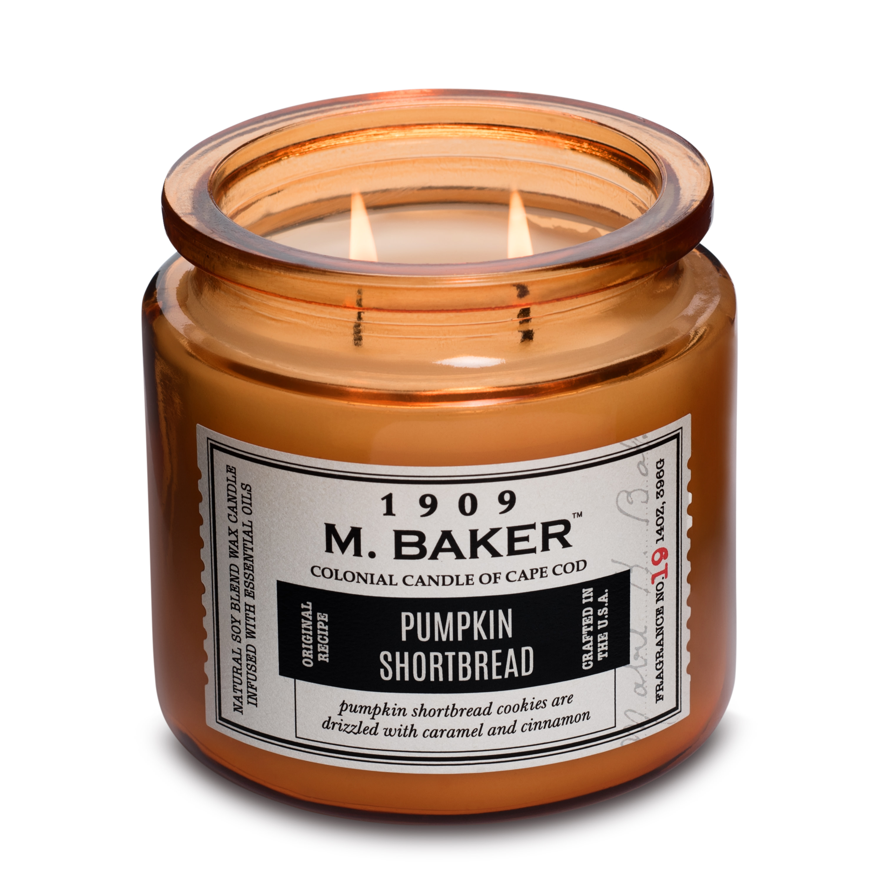 Mainstays Apple Pumpkin Scented Single Wick Candle, 20 oz. - Walmart.com