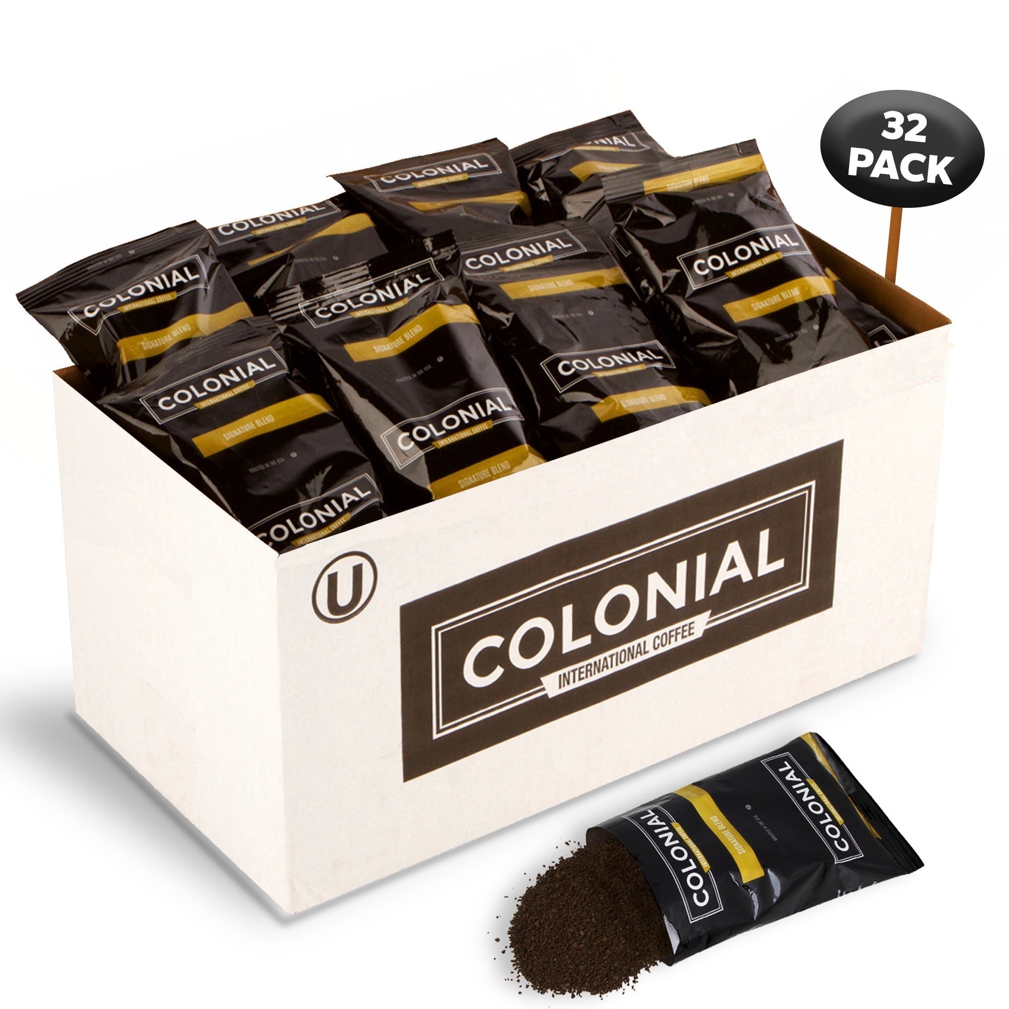 Colonial Coffee Packets, Pre Ground Coffee Packs, Signature Breakfast ...