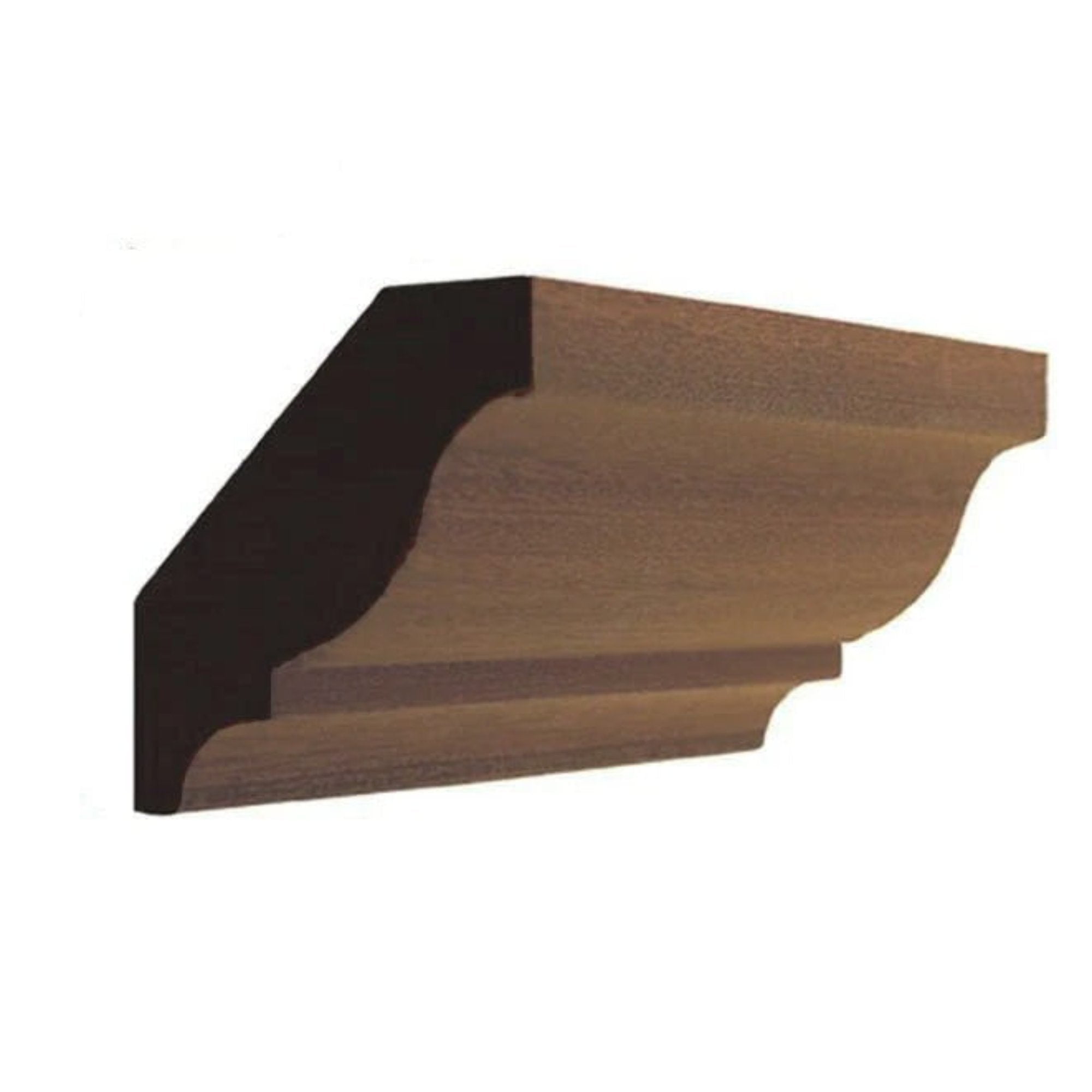 Colonial Crown Molding EWCR11, 3/4" x 2-5/8", Sapele Mahogany, 95 ...