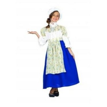 Patriotic Colonial Girl Costume - Walmart.com