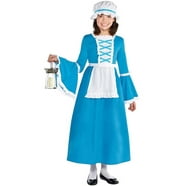 Patriotic Colonial Girl Costume - Walmart.com