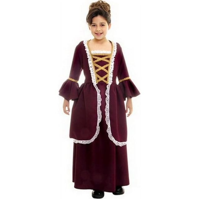 Colonial Girl Halloween Costume - Walmart.com