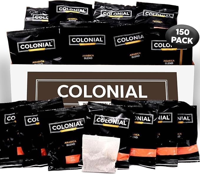 Colonial In-Room Decaf Ground Coffee Filter Packs for Hotel Rooms ...