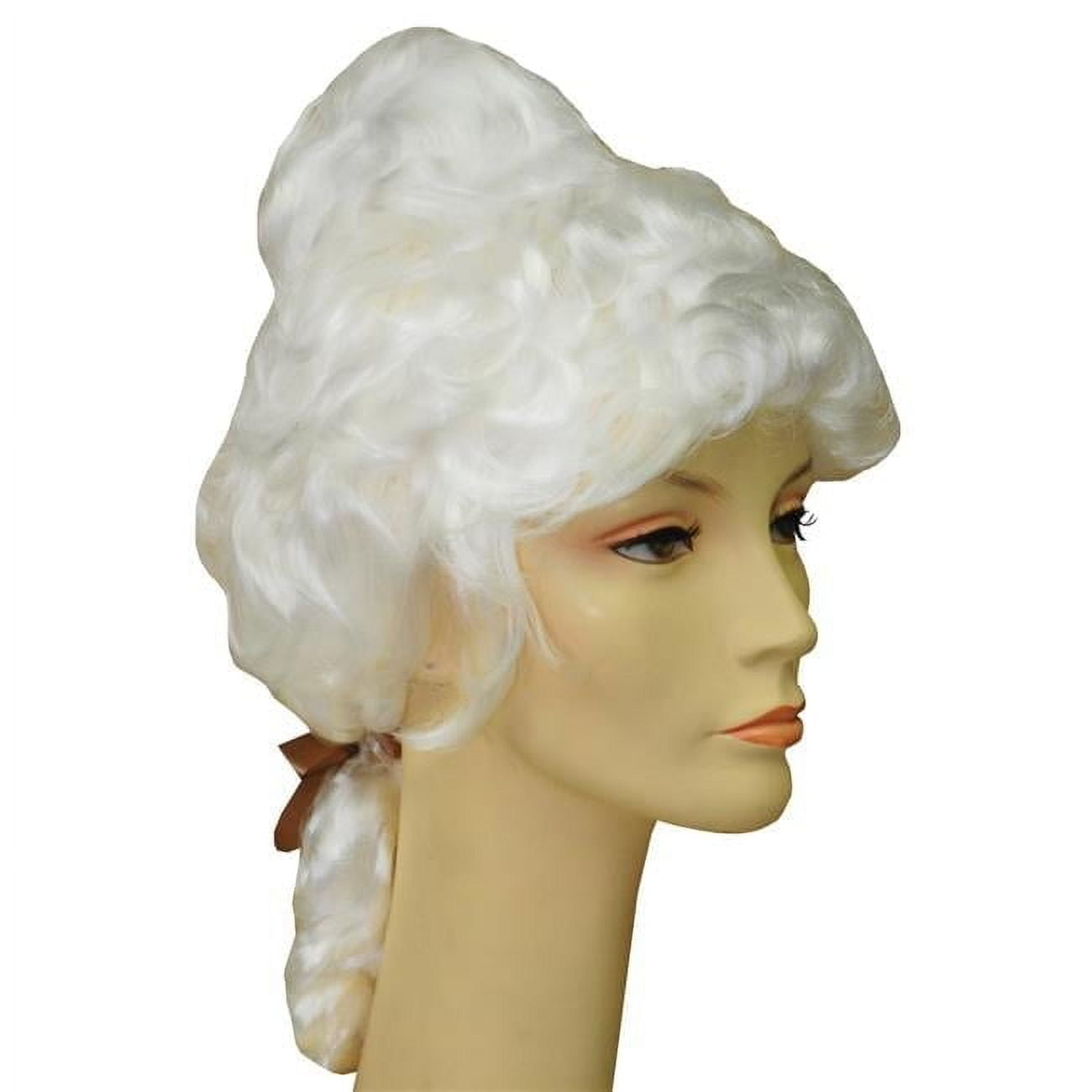 Colonial Lady Special White Wig Costume - White - Walmart.com