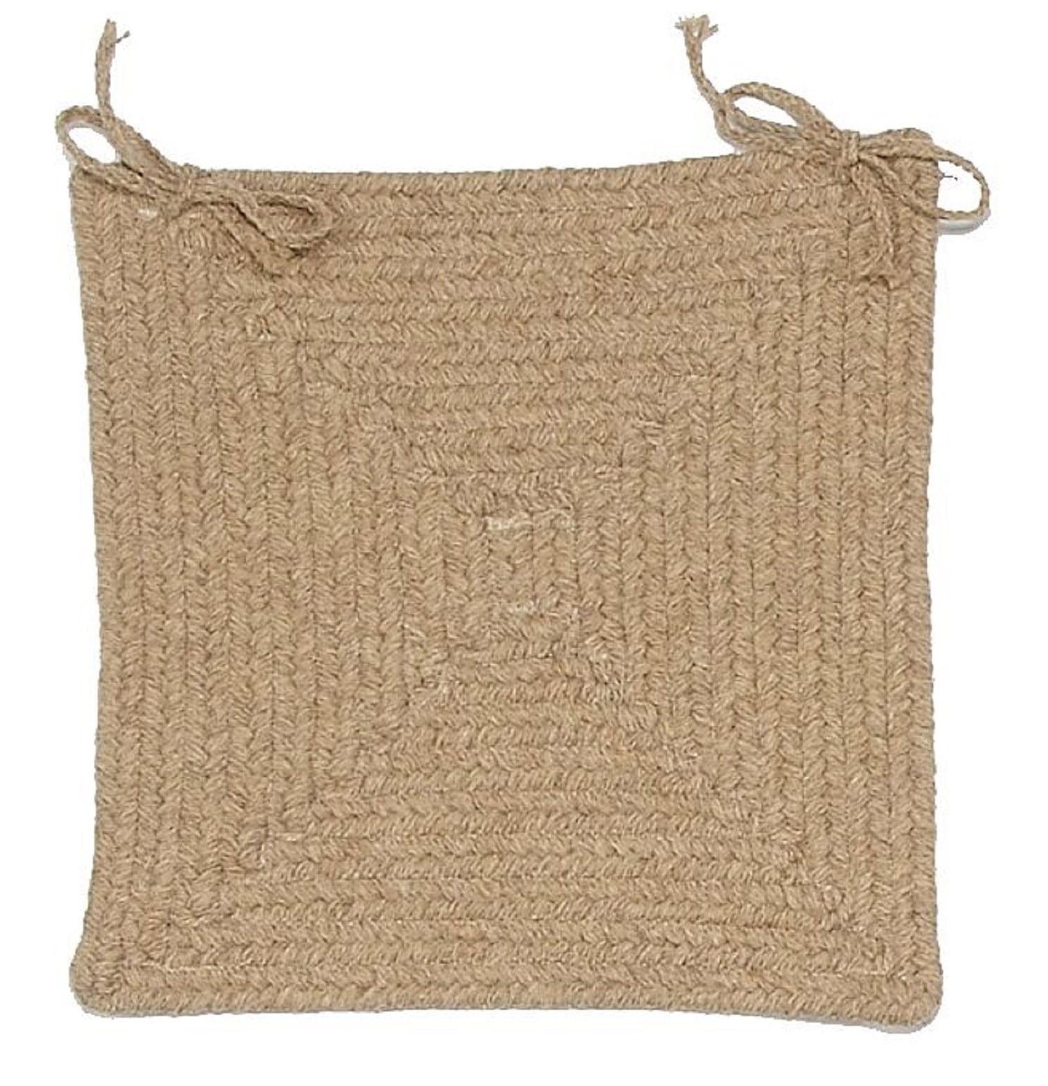 Braided Wool Chair Pads