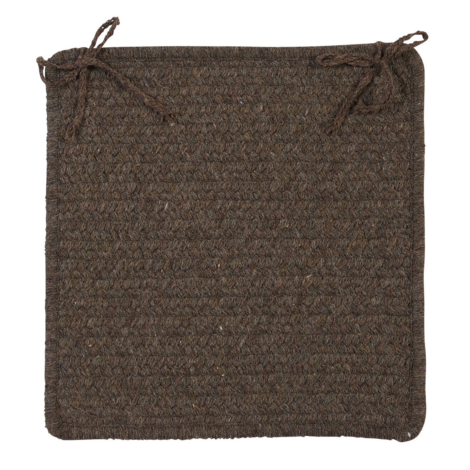 Colonial Mills 15" Brown Handmade Chair Pad - Walmart.com