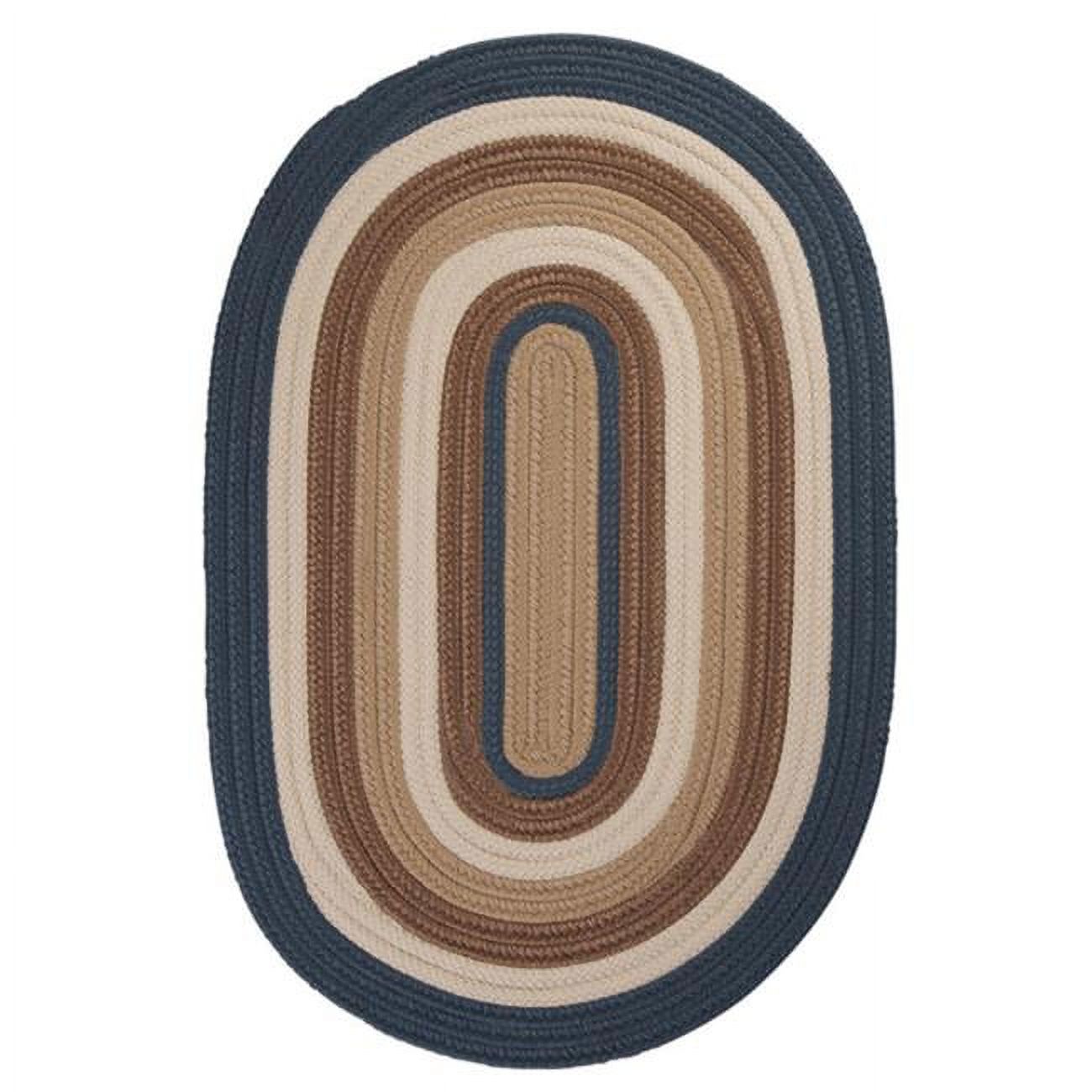 Colonial Mills 2' x 12' Handmade Braided Reversible Oval Runner Rug ...