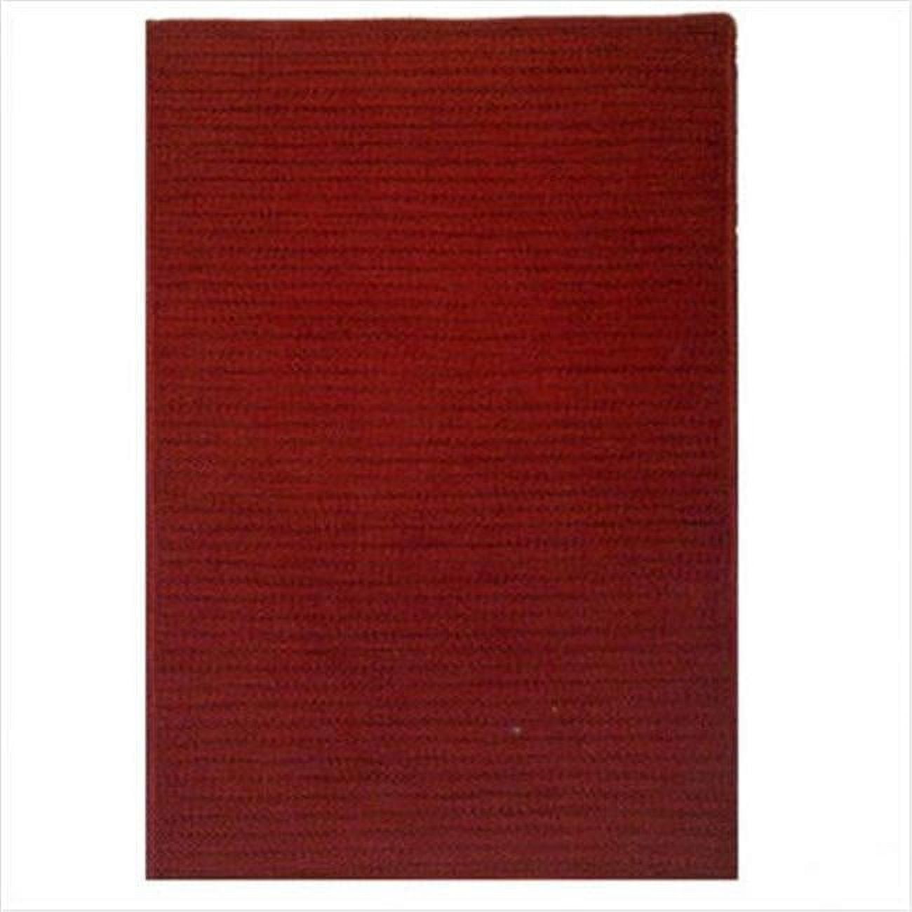 Colonial Mills 2' x 5' Maroon Red Rectangular Braided Stair Tread Rug ...