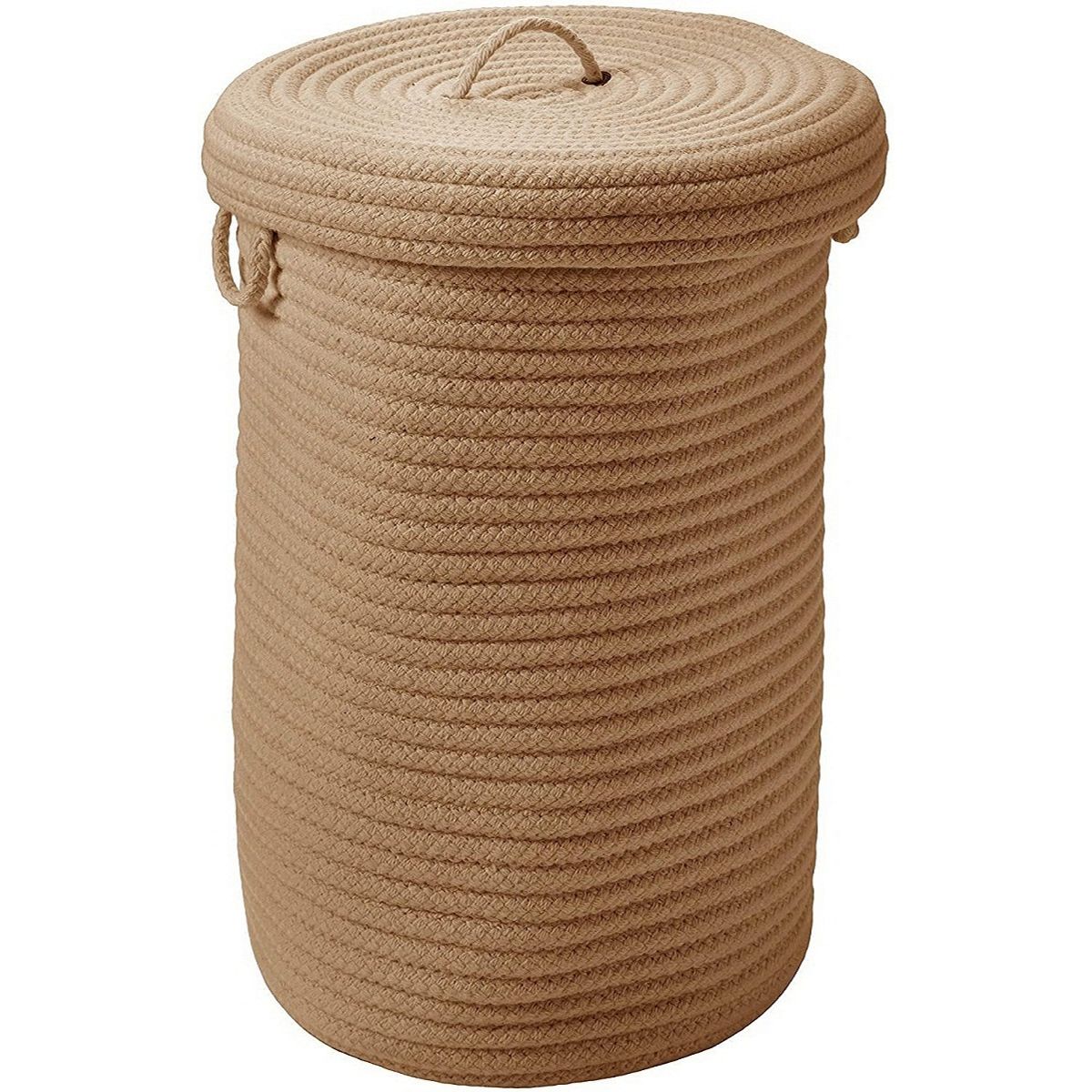 Colonial Mills 24" Gold Hand Braided Hamper With Lid - Walmart.com