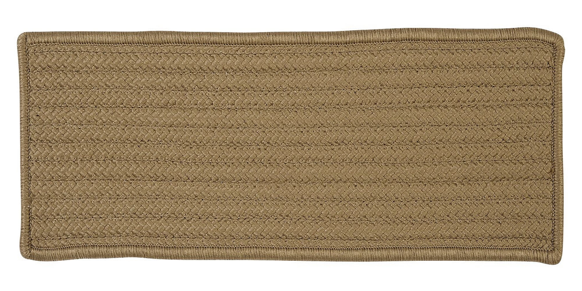 Colonial Mills 3' x 5' Coffee Brown Rectangular Braided Stair Tread Rug ...