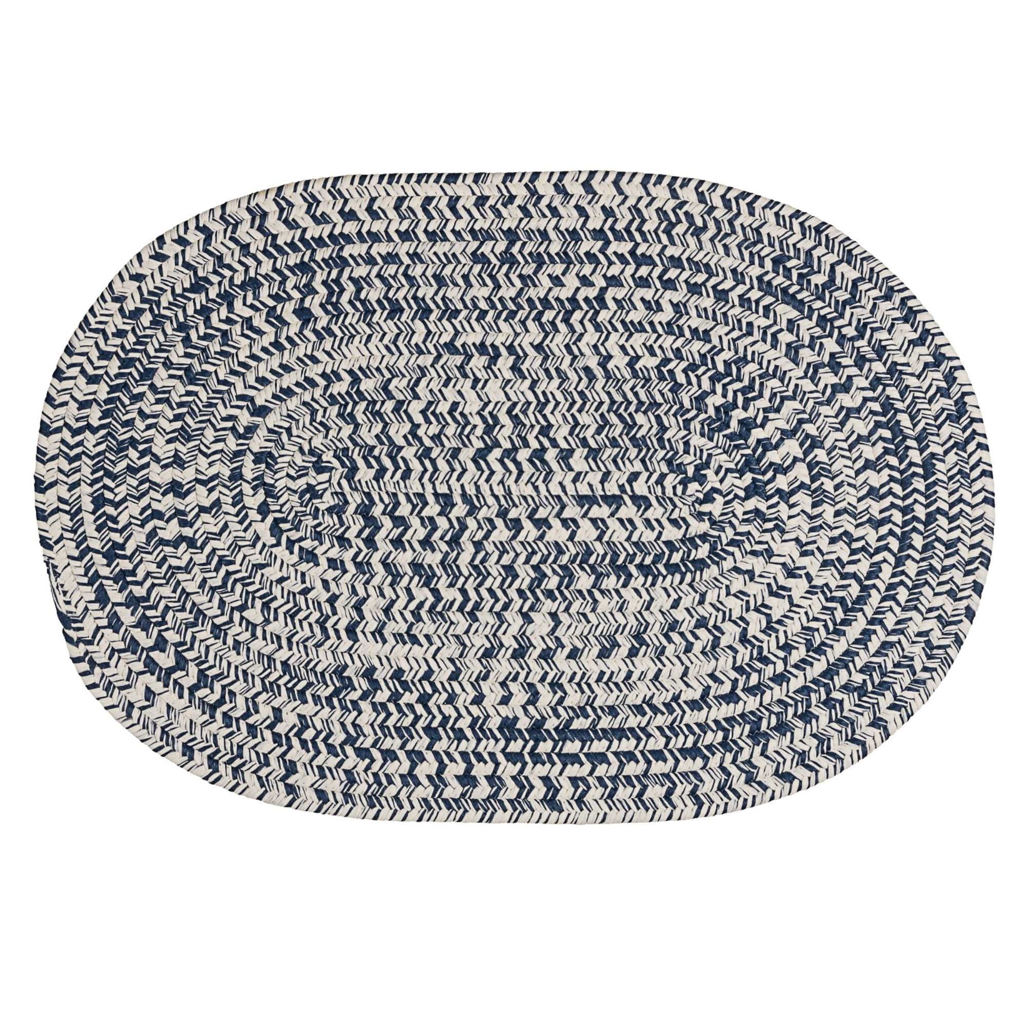 Colonial Mills Handcrafted Reversible Tweed Oval Door Mat - 18" x 30 ...