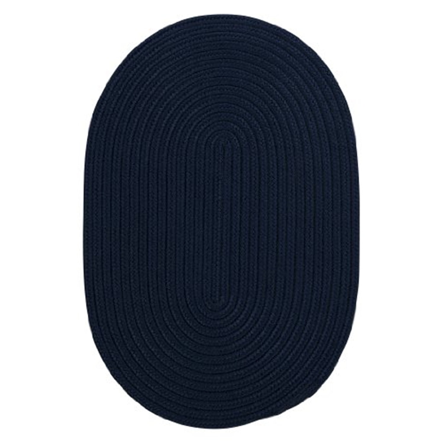 Colonial Mills Boca Raton Round Indoor/Oudoor Area Rug 12x12 - Navy ...
