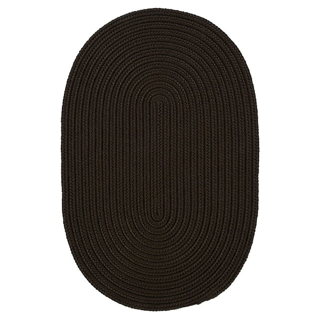 Colonial Mills Boca Raton Solid Oval Rugs 4x6 - Mink - Walmart.com