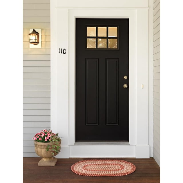 Colonial Mills Braxton - Red 7x7 - Walmart Business Supplies