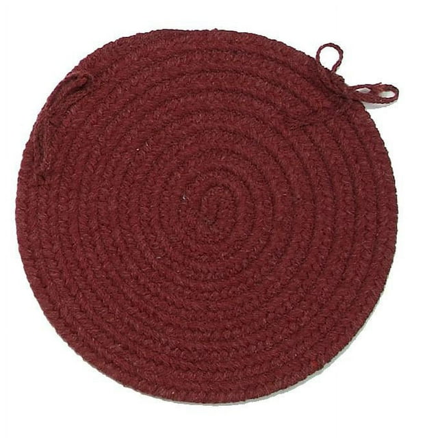 Colonial Mills Bristol - Holly Berry 4' round - Walmart Business Supplies