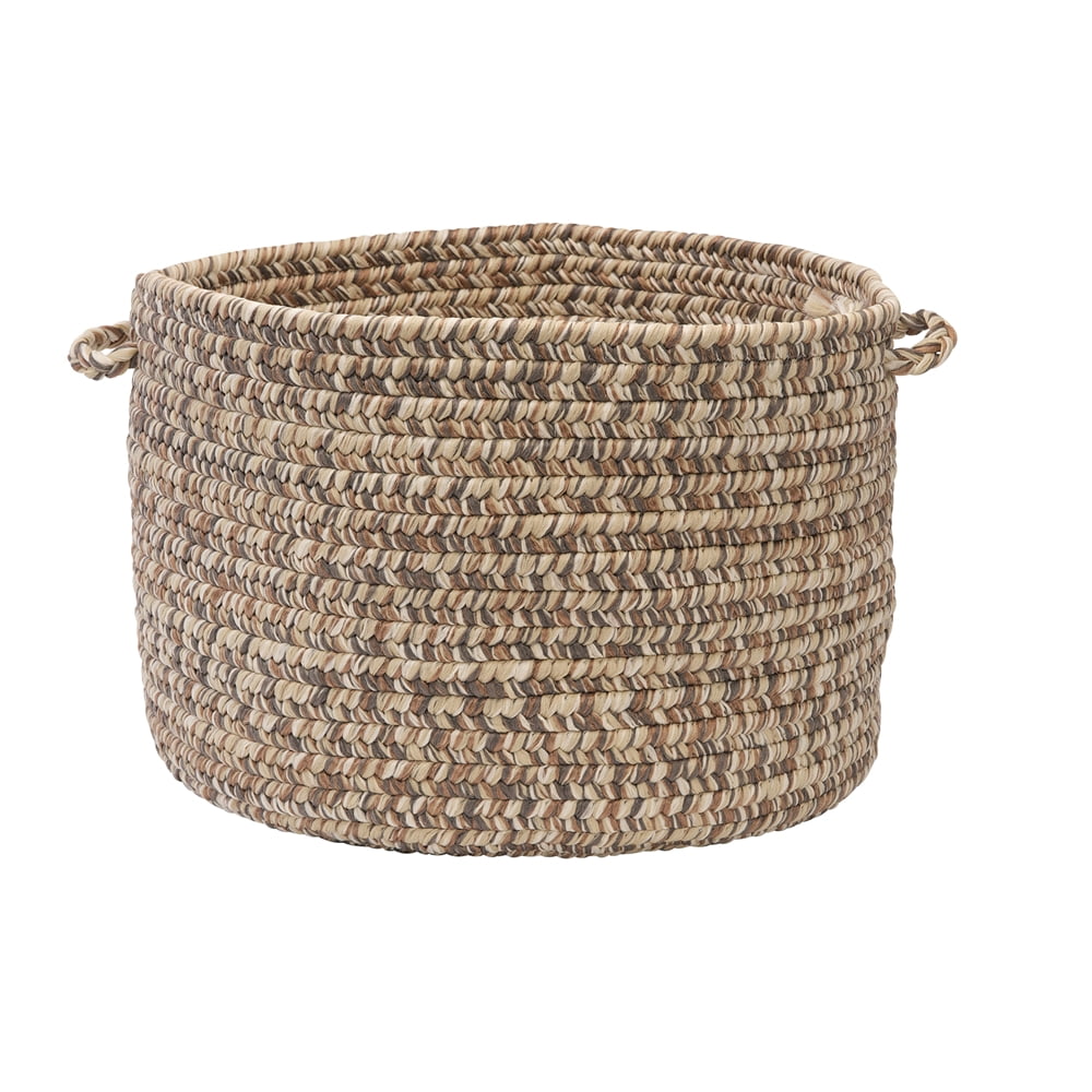 Colonial Mills Corsica - Storm Gray 18"x12" Utility Basket - Walmart.com