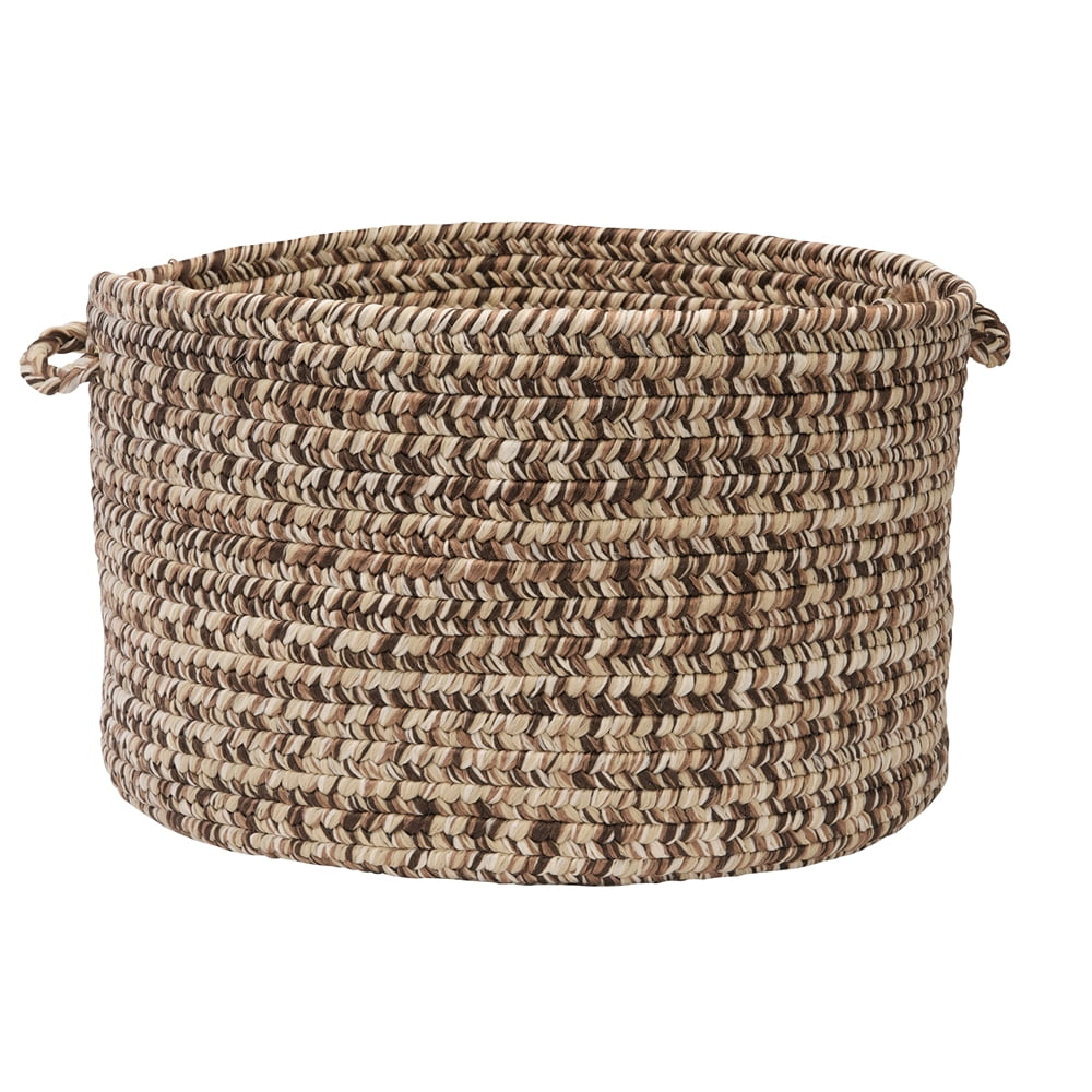 CC99A014X010 Corsica - Weathered Brown 14"x14"x10" Basket, 100% ...