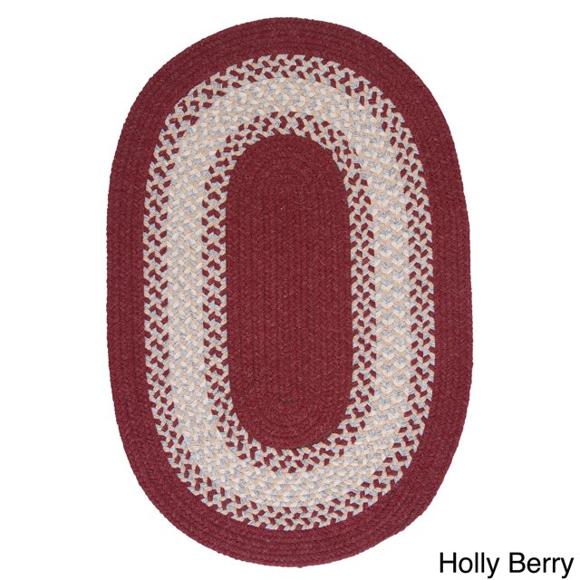 Colonial Mills Cozy Cabin Braided Reversible Indoor Area Rug Holly ...