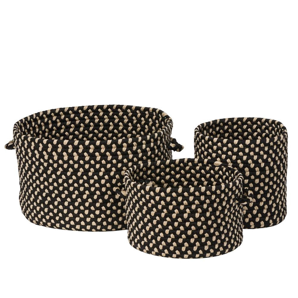 Colonial Mills Early Years Braided Toy Storage 3-Piece Set - Sandy ...