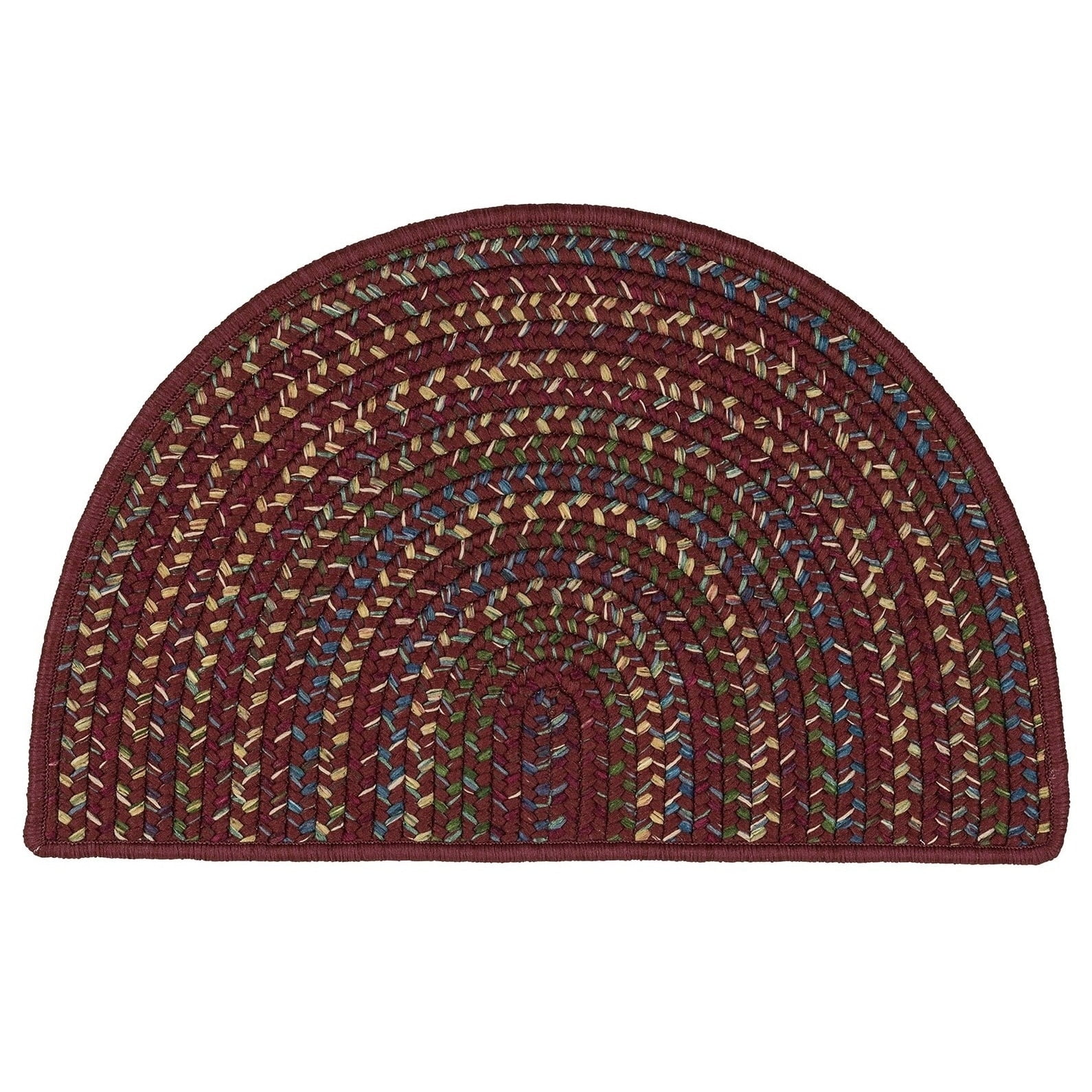 Colonial Mills Farmhouse Braided Machine Washable Hearth Rug Deep Cedar ...