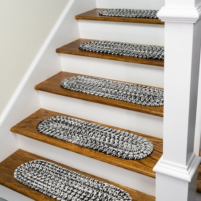 Colonial Mills HW31A008X028 8 x 28 in. Howell Tweed Stair Tread Mats ...