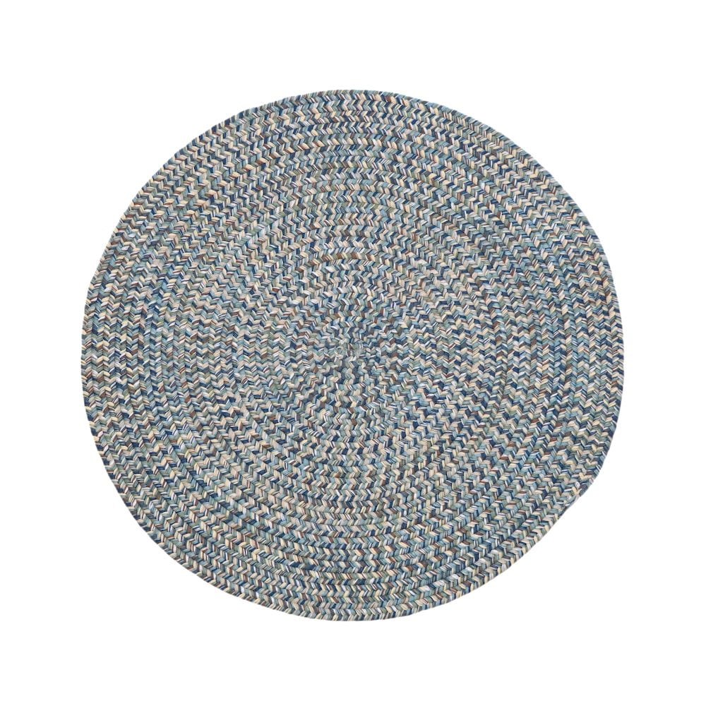 Colonial Mills Hazel Tweed Round - Harbor Blue - 10' x 10' - Walmart.com