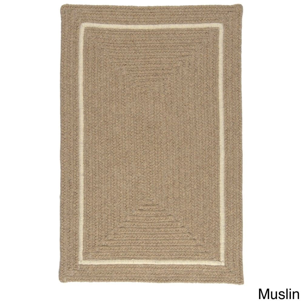 Colonial Mills Natural Life Dye-free Braided Reversible Rug Muslin 8' x ...