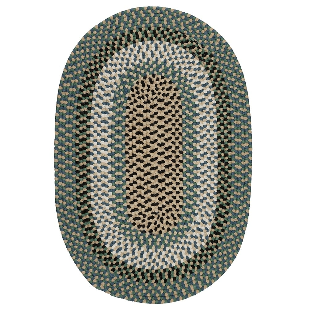 Colonial Mills New Age Farmhouse Lakeside Multicolor Reversible Oval ...