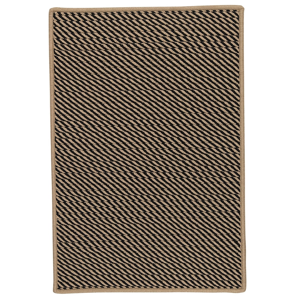 Colonial Mills Point Prim - Black 3'x5' - Walmart.com