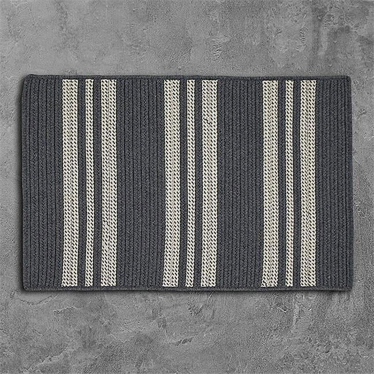 Colonial Mills Rug 12 x 15 ft. Sunbrella Southport Stripe Braided Rug ...