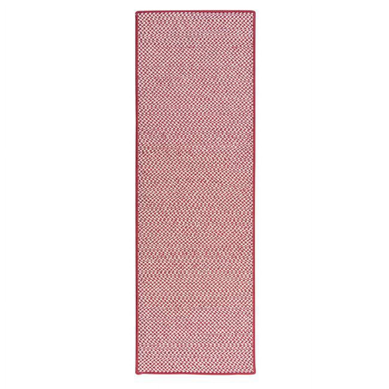 Colonial Mills Rug Herringbone Mudroom Braided Runner Red Lite - 2 ft ...
