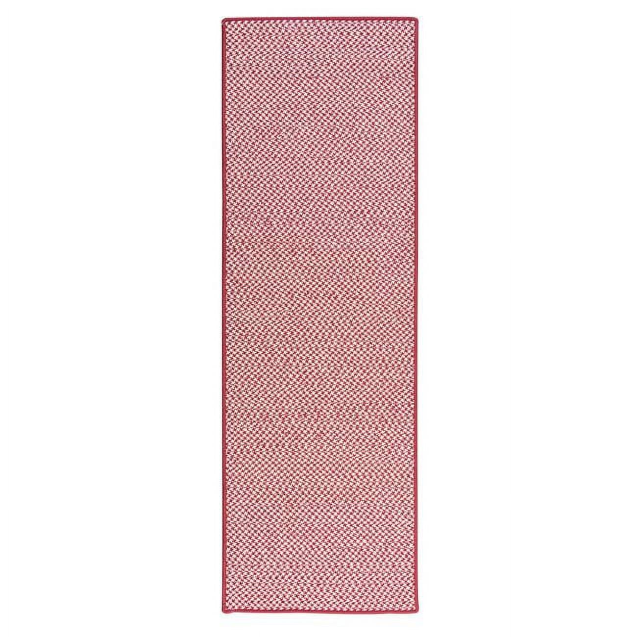 Colonial Mills Rug Herringbone Mudroom Braided Runner Red Lite - 2 ft ...