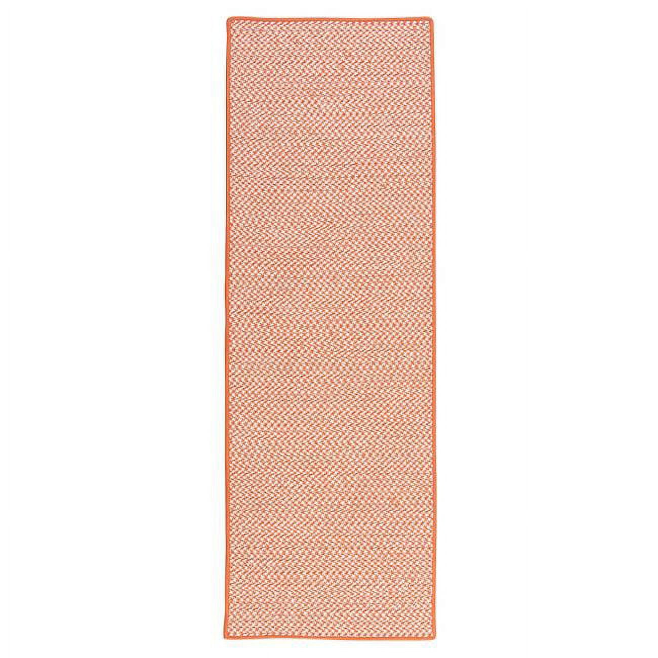 Colonial Mills Rug 2 ft. 6 in. x 13 ft. Herringbone Mudroom Braided ...