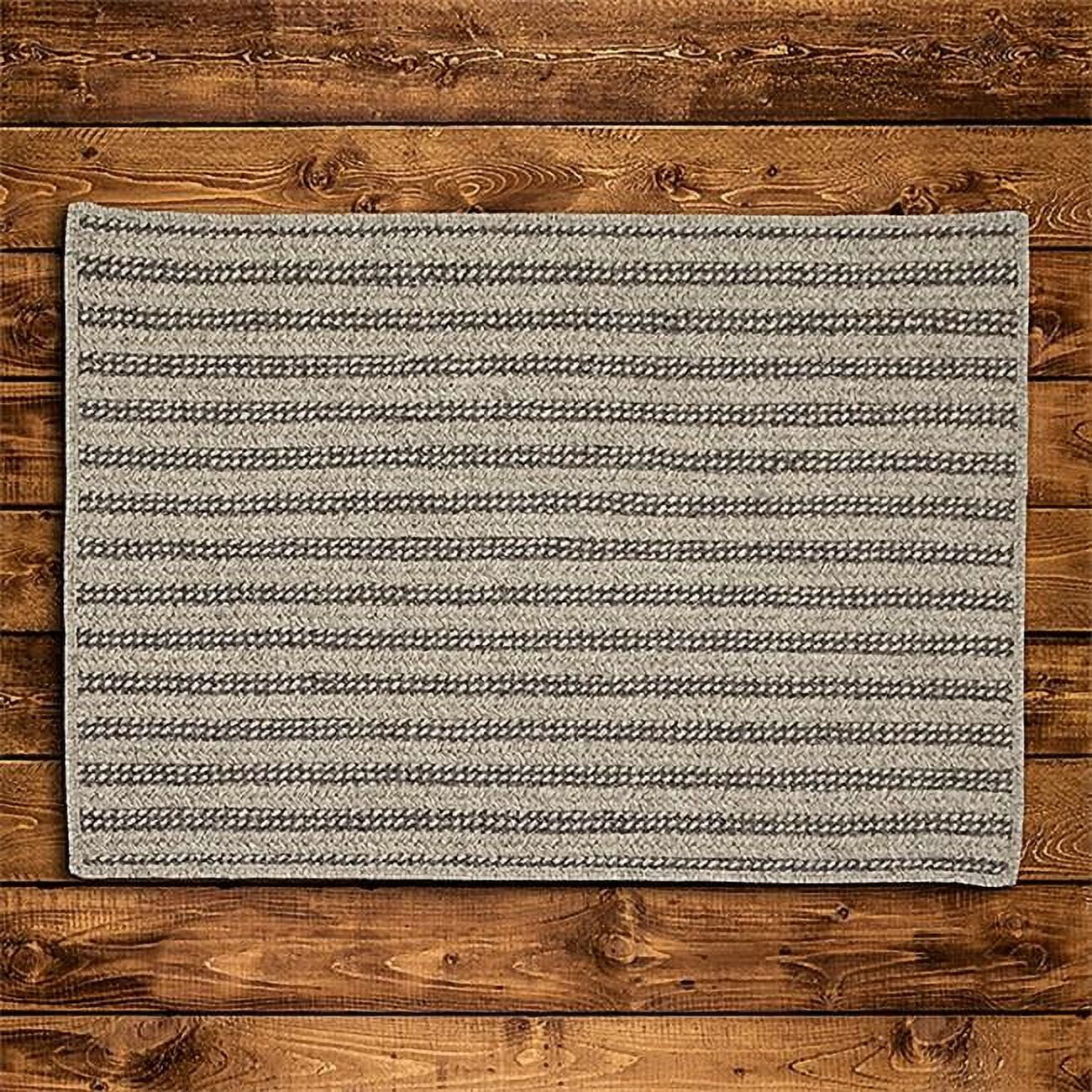 Colonial Mills Rug 3 x 5 ft. Woodland All-Natural Vertical Stripe ...