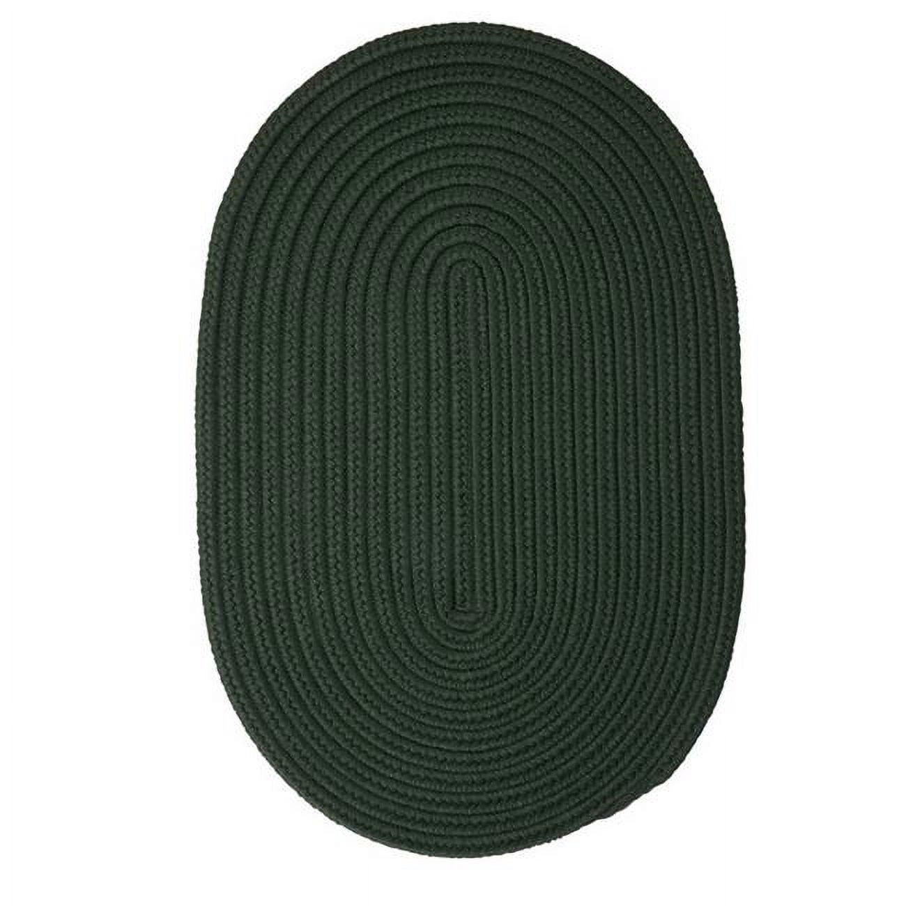 Colonial Mills Rug Boca Raton Dark Green Braided Rug - 2ft. x 8ft ...