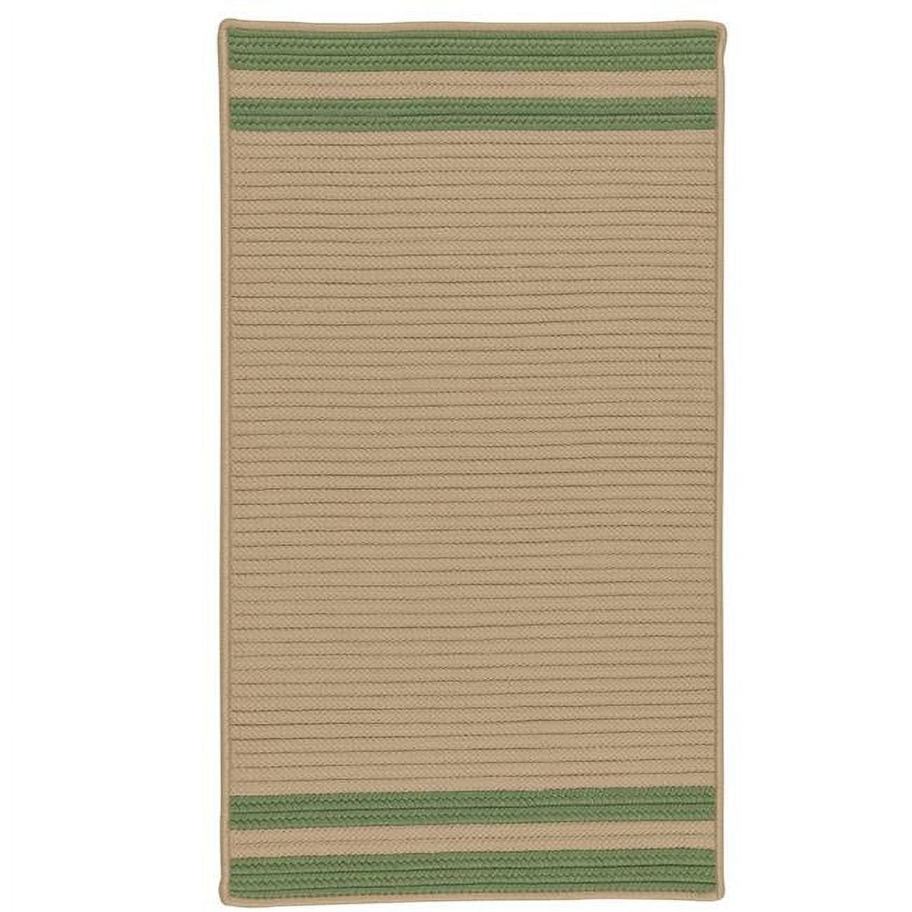 Colonial Mills Rug Denali End Stripe Braided Area Rug Moss Green - 5 x ...