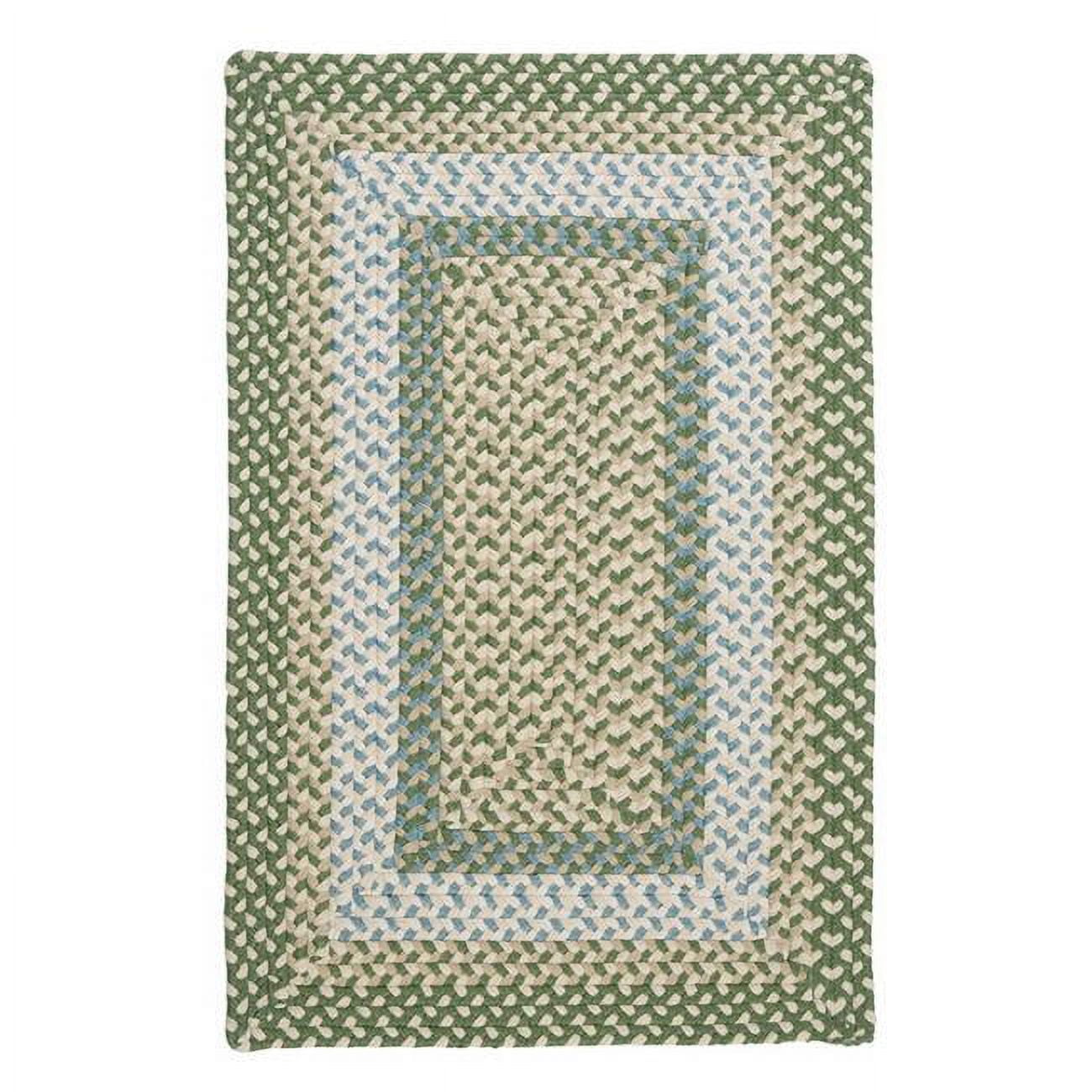 Colonial Mills Rug Montego - Lily Pad Green - 6 ft. square Braided Rug ...