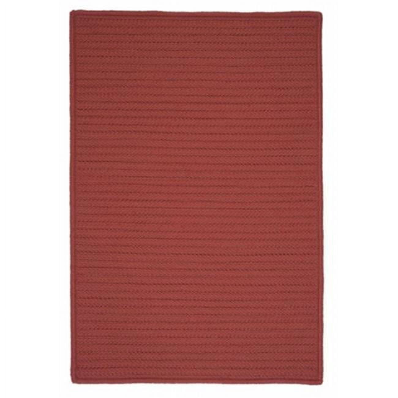 Colonial Mills Rug Simply Home Solid Braided Rug - Terracotta - 3ft x ...