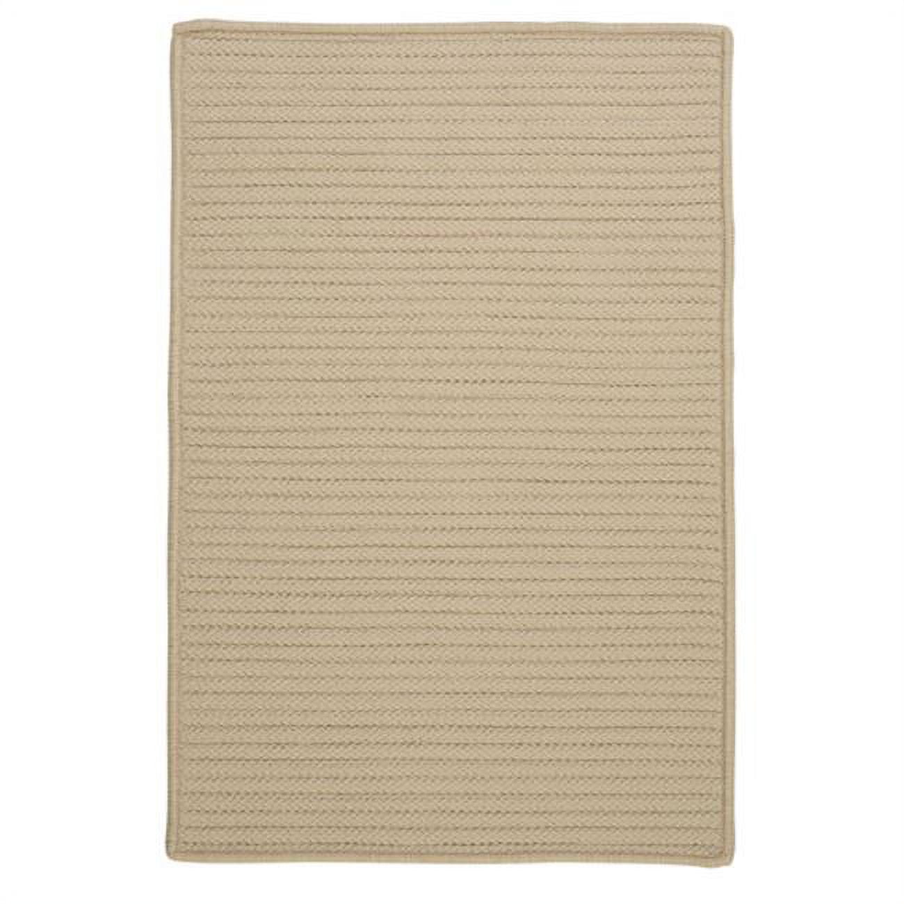 Colonial Mills Rug Simply Home Solid - Linen 8 ft. Square Braided Rug ...