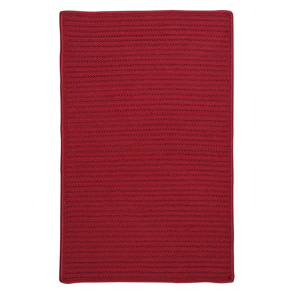 Colonial Mills Simply Home Solid - Sangria 6' square - Walmart.com