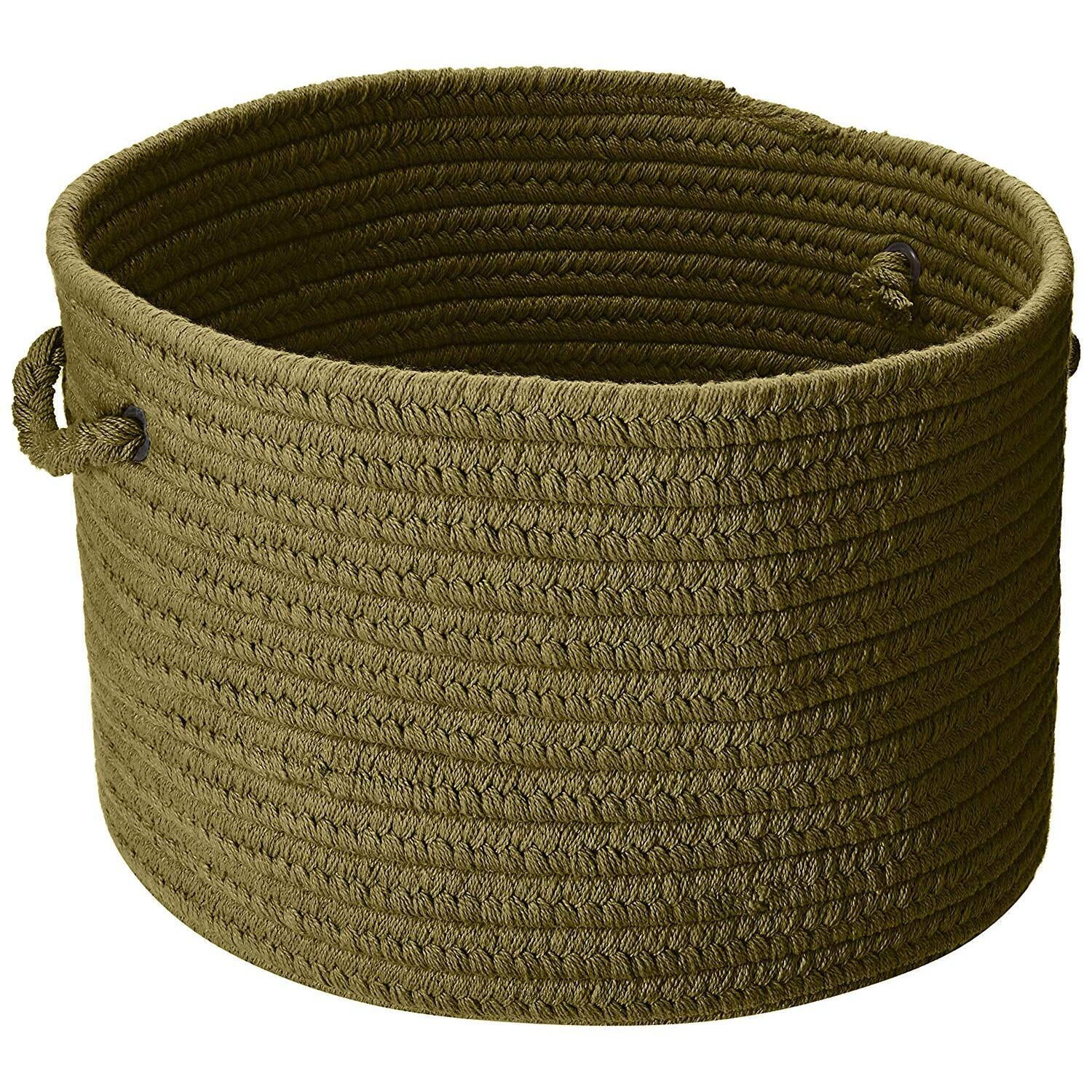 Colonial Mills Solid Basil 16x16x11 Basket - Walmart.com