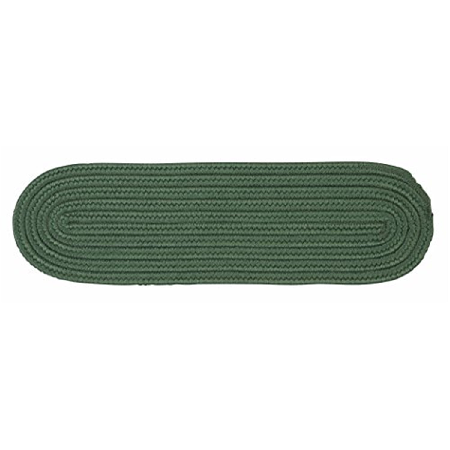 Colonial Mills Solid Reversible Oval Stair Tread Myrtle Green - Walmart.com