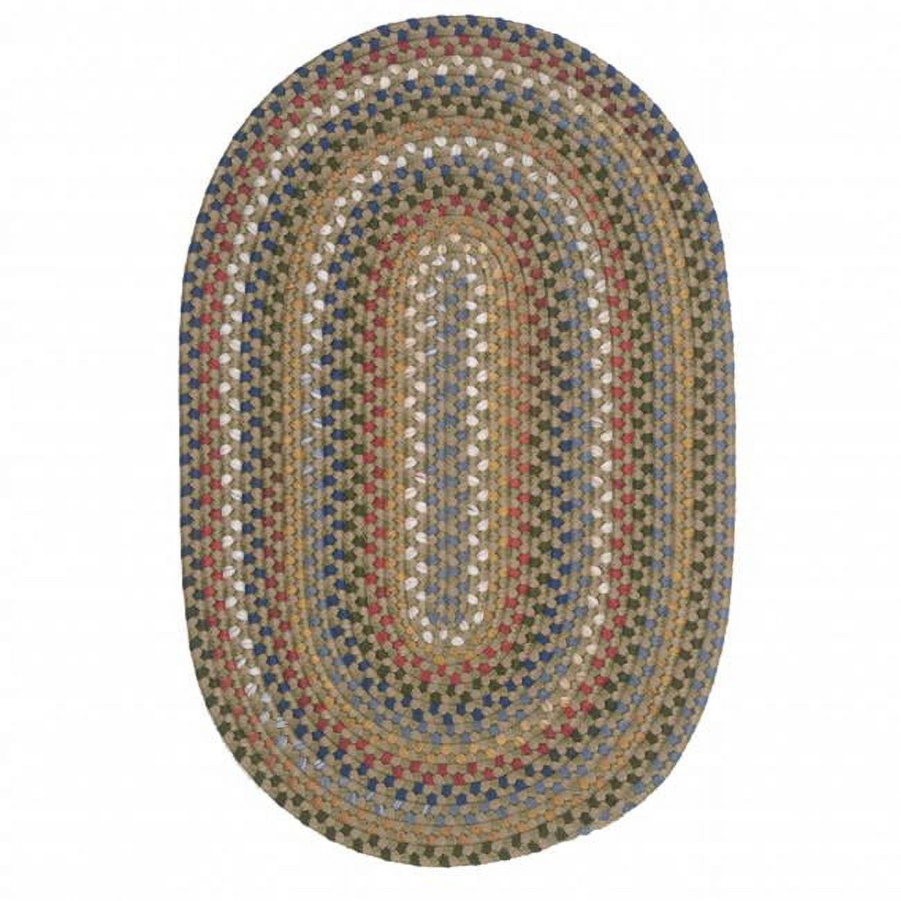 Colonial Mills Wayland Handmade Farmhouse Multicolor Braided Oval Rug ...