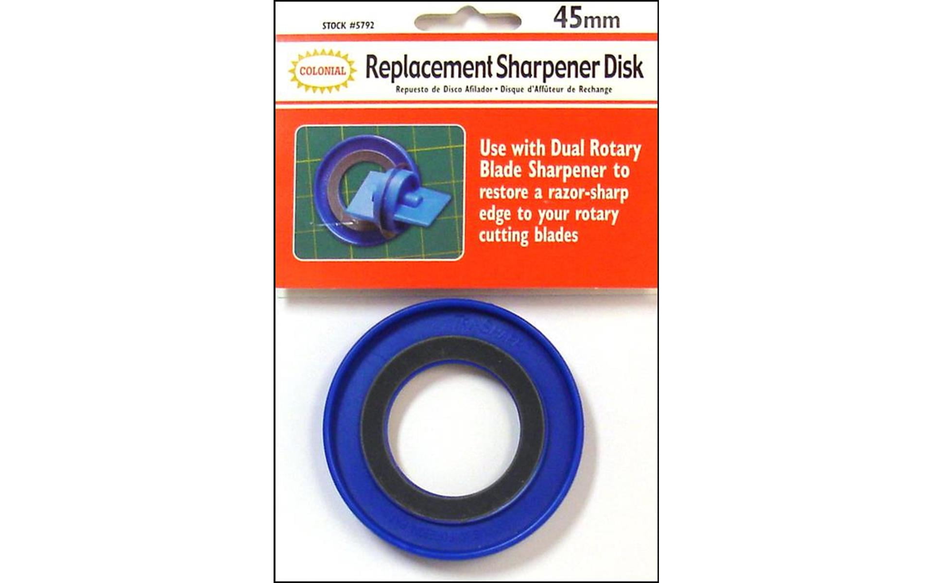 Colonial Needle Replacement Rotary Blade Sharpener Disk-Coordinates ...